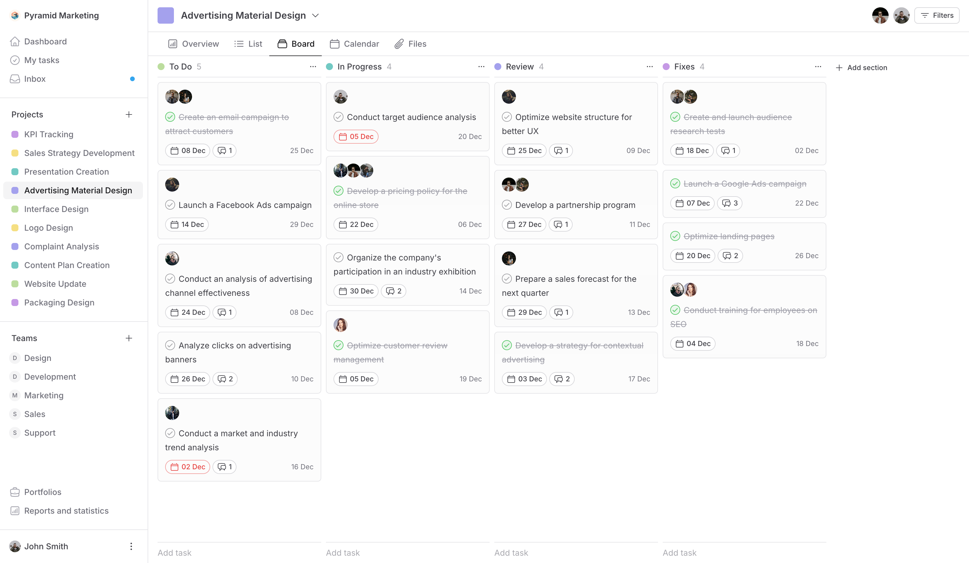 Task Boards - Simplify Your Workflow with Kanban Board Taskera | Taskera.io